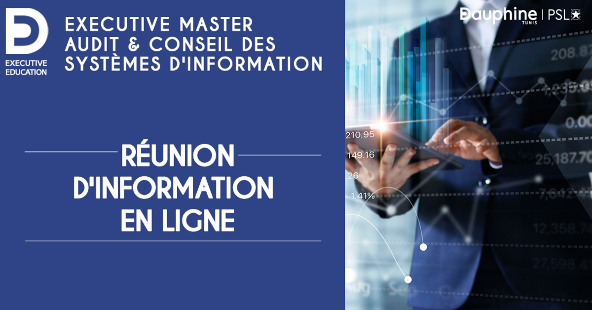 Webinaire Executive Master Audit & Conseil des Systèmes d’Information ...